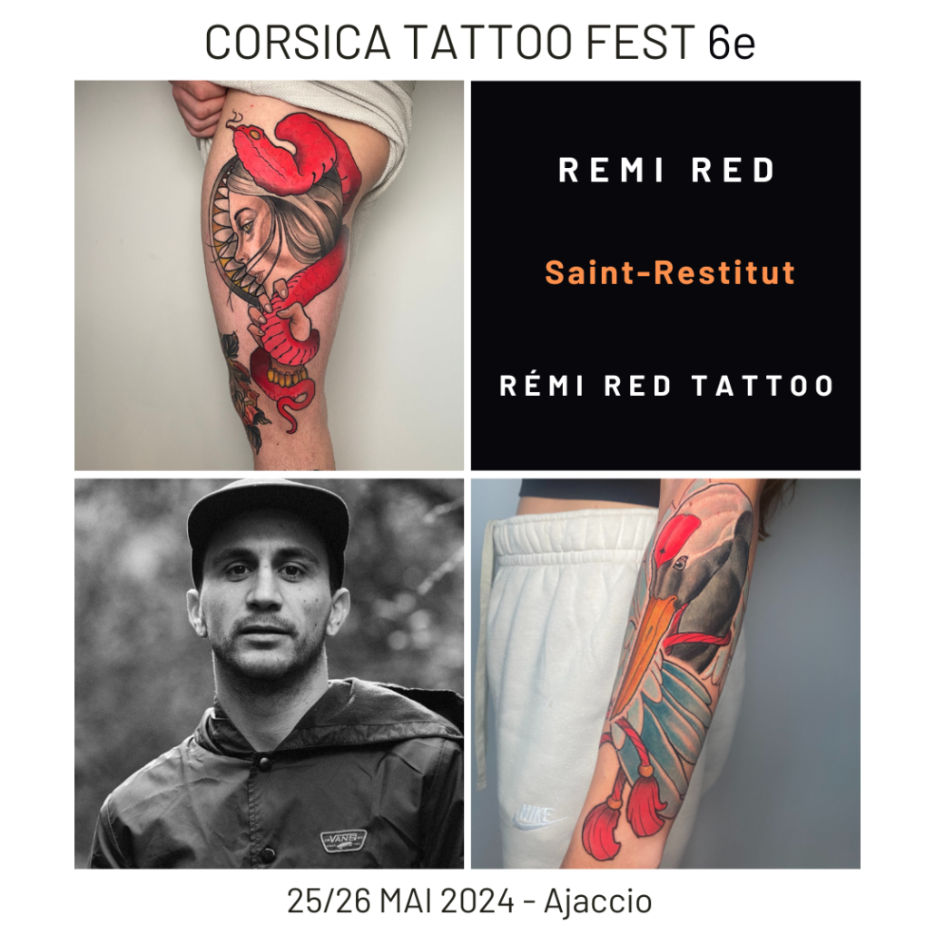 Remi Red Tattoo | Corsica Tattoo Fest