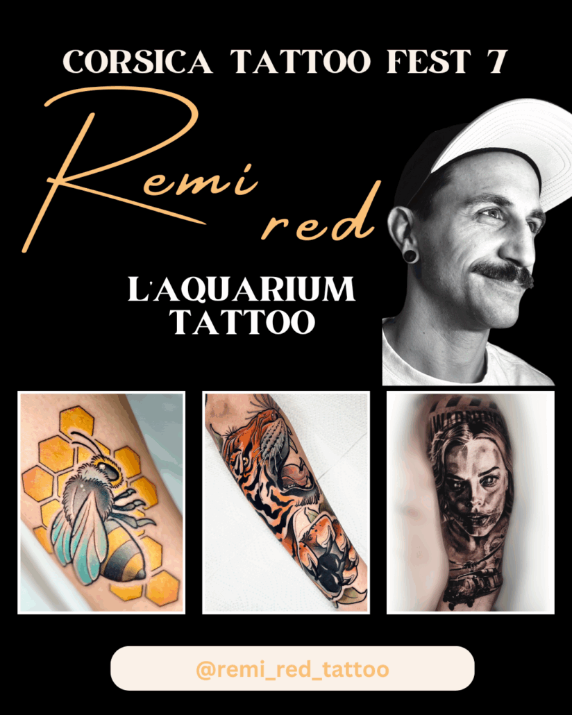 Remi Red Tattoo | Corsica Tattoo Fest